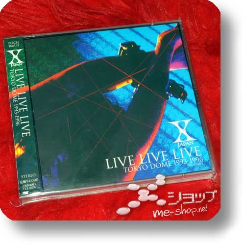 X JAPAN - LIVE LIVE LIVE Tokyo Dome 1993-1996 (2CD) (Re!cycle) | me-shop