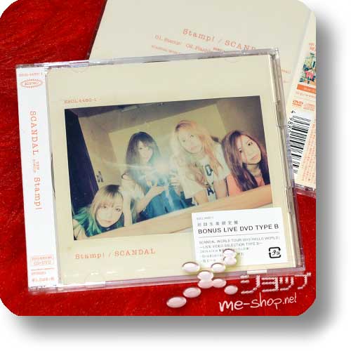SCANDAL – Stamp! (lim.CD+DVD B-Type) +Bonus-Stickerset – me-shop