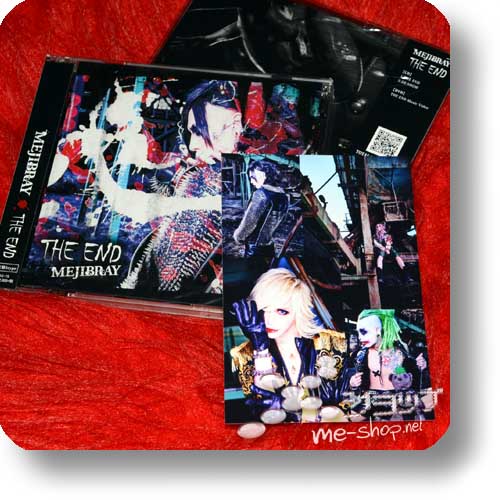 MEJIBRAY - THE END LIM.CD+DVD A-Type +Bonus-Fotokarte! | me-shop