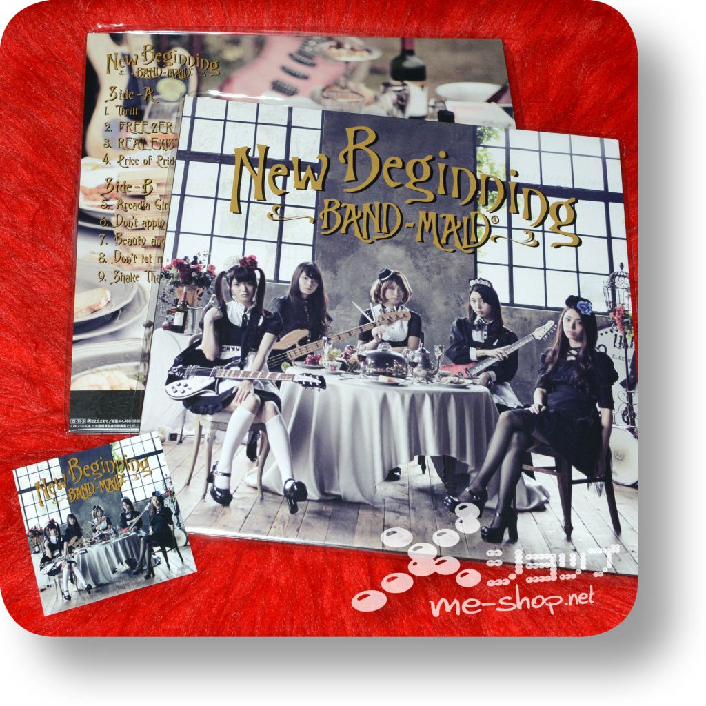 BAND-MAID - New Beginning (lim.LP / analog) +Bonus-Sticker! | me-shop