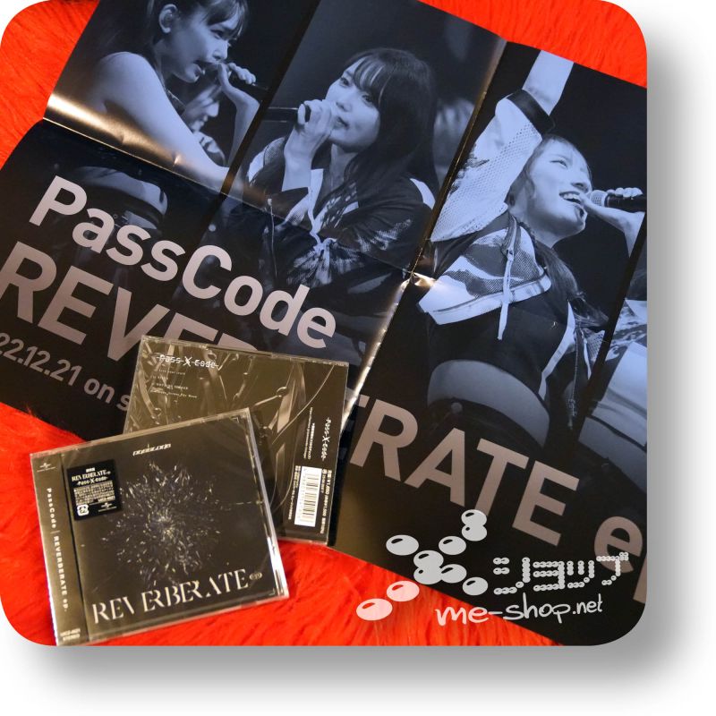 PASSCODE - REVERBERATE ep. (+Bonus-Promoposter!) | me-shop