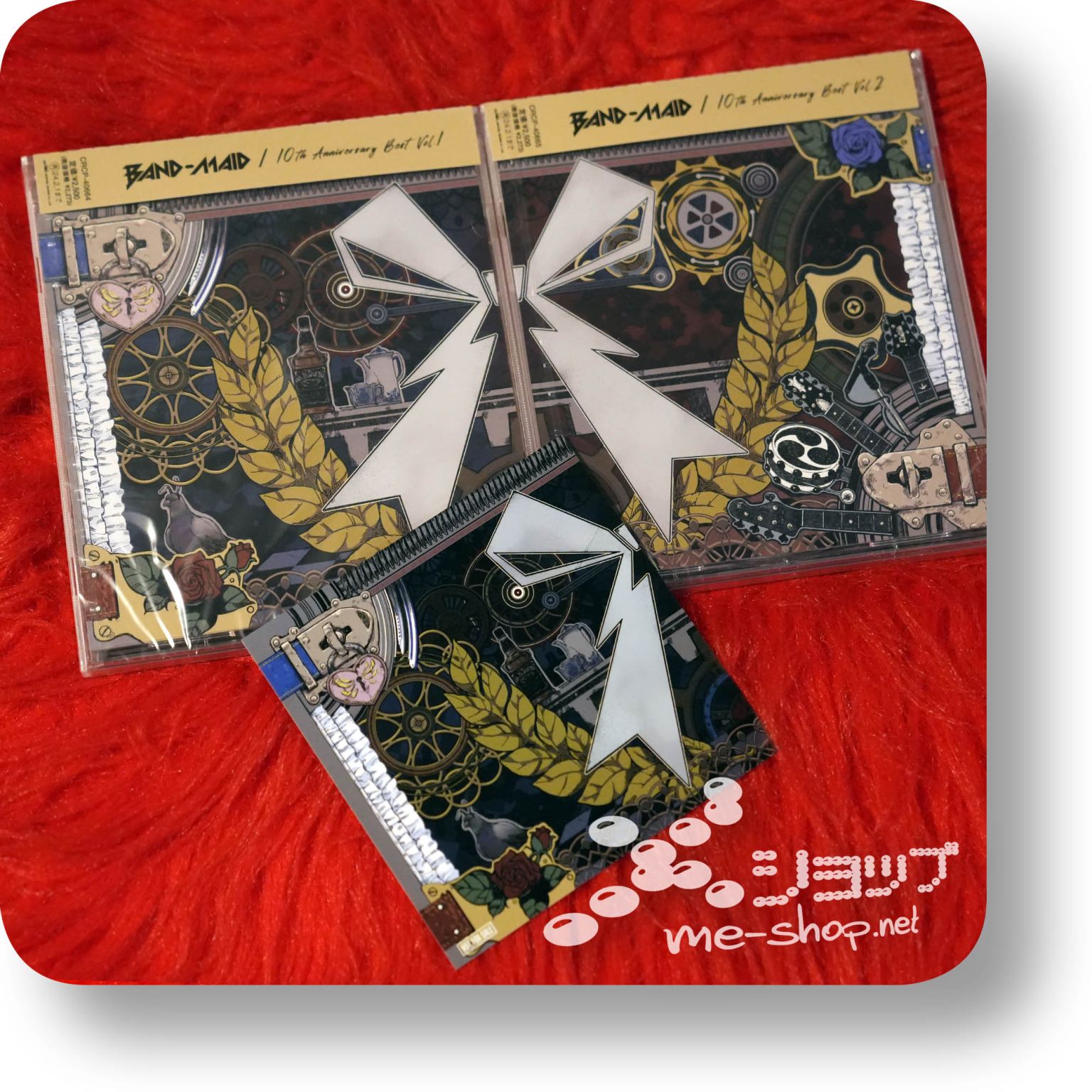 BAND-MAID - 10th Anniversary Best (Vol.1+Vol.2+Bonus-Sticker ...