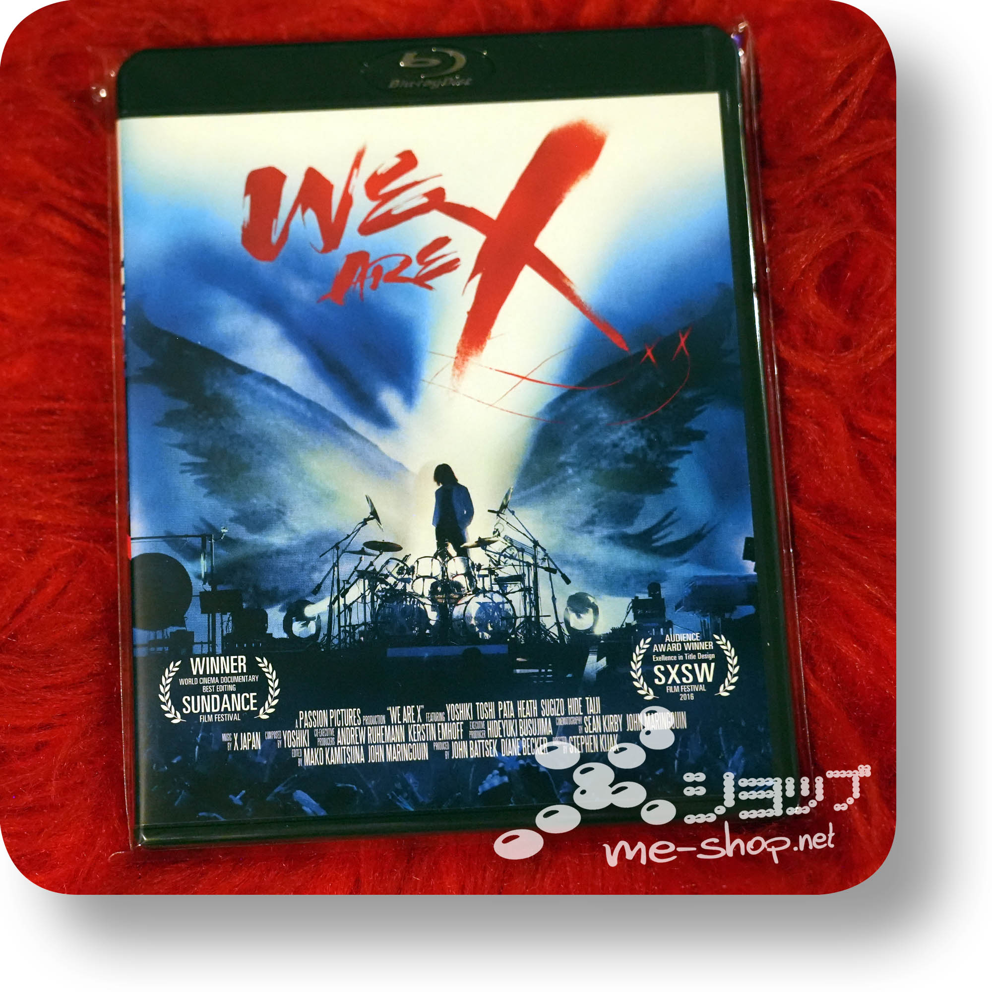 X JAPAN - WE ARE X (Blu-ray)+Bonus-Fotokarte! (Re!cycle) | me-shop