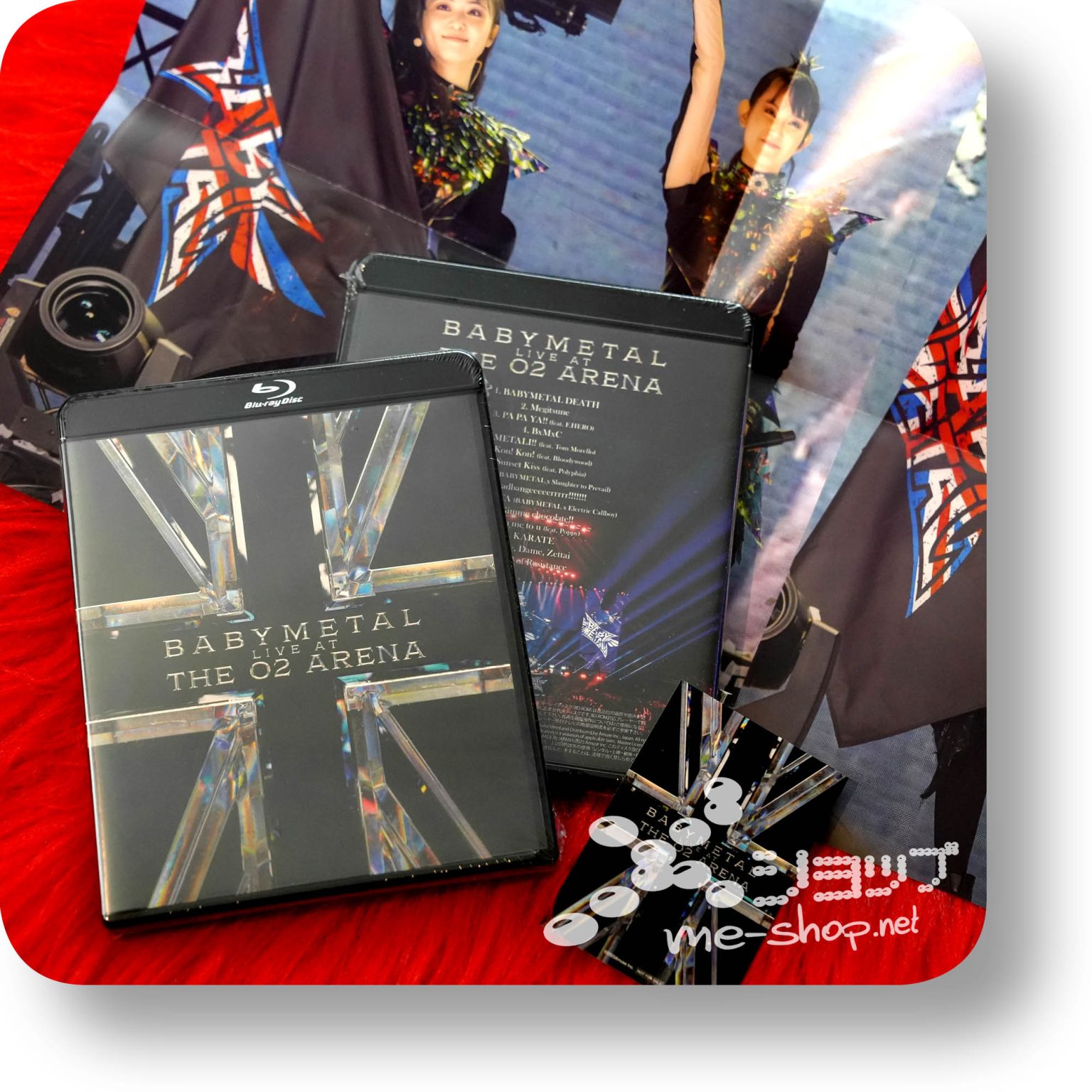 BABYMETAL - LIVE AT THE O2 ARENA (Blu-ray) +Bonus-Poster+Sticker! | me-shop